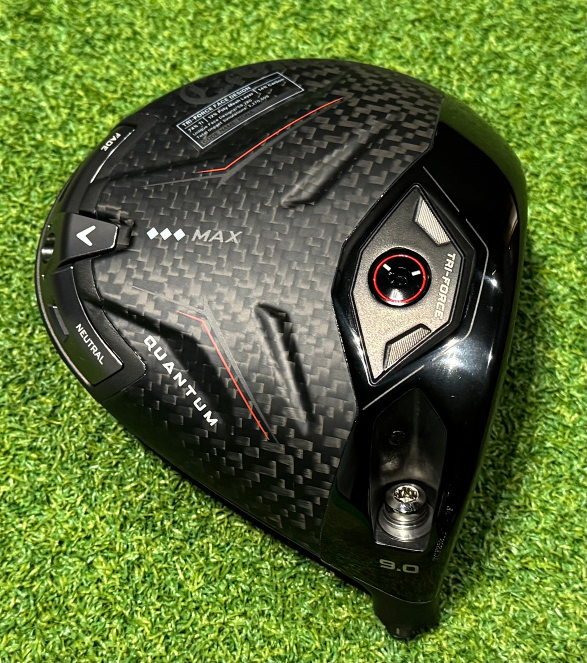 [2548] CT256 QUANTUM MAX 9.0度 TCシリアル ホットメルト 9度表示 ツアー支給品 キャロウェイ drr ...